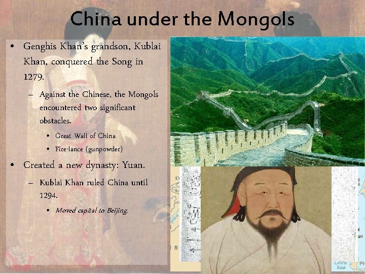 Sui Tang Song The Mongols Sui Dynasty Han
