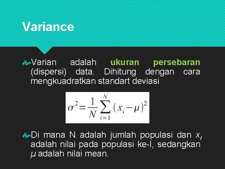 Mathematics Background Text Mining Latar Belakang Beberapa pengetahuan