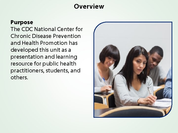 Preventing Chronic Disease Eliminating the Leading Preventable Causes