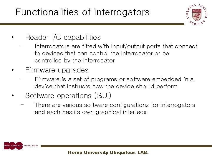 Chapter 3 Interrogation zone basics Ph D ChangDuk