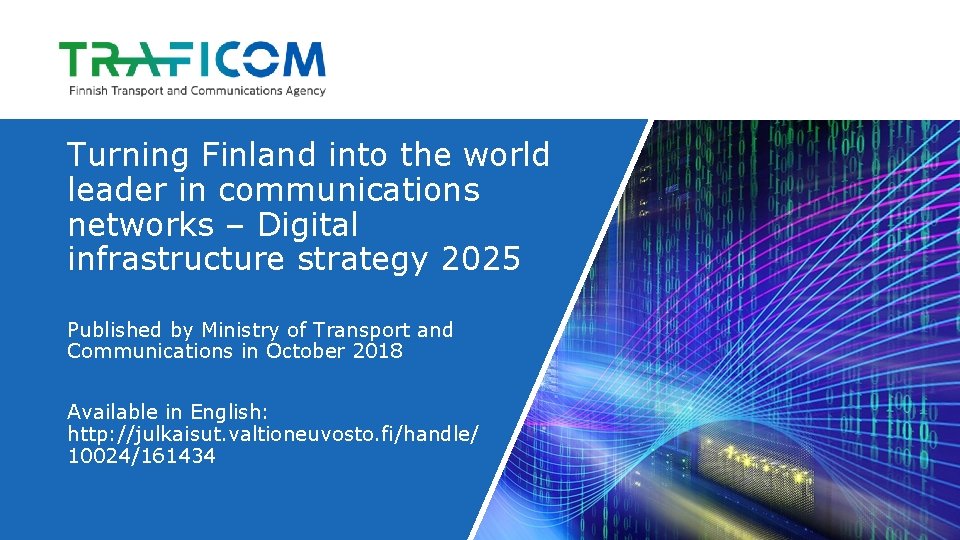 Finlands Path to Becoming number 1 in 5