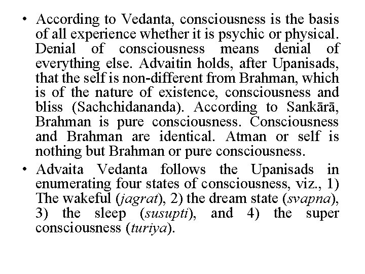 DEVELOPMENT OF PSYCHOLOGICAL THOUGHT Debashree Sinha CONCEPT OF