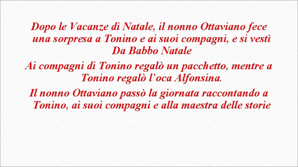 Mio NONNO era un CILIEGIO Mio nonno era