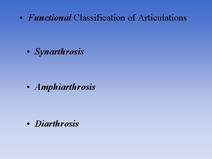 Articulations Bonebone Bonecartilage Boneteeth Structural ...
