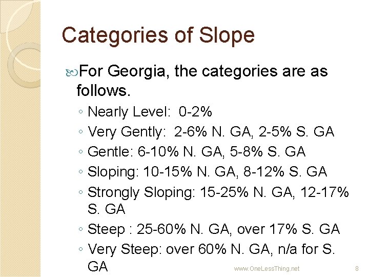 Introduction to Land Evaluation Basic Soil Science AFNRBAS6