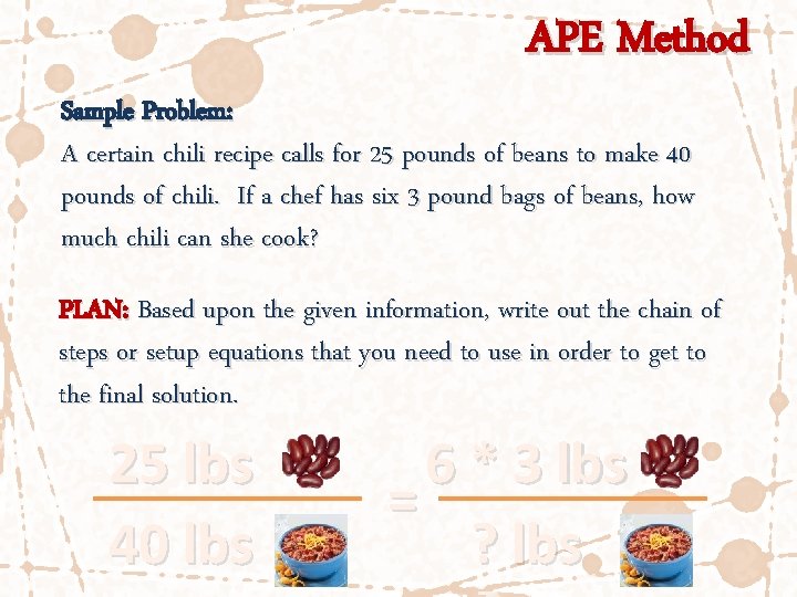 Problem Solving The APE Method Problem Solving Strategy