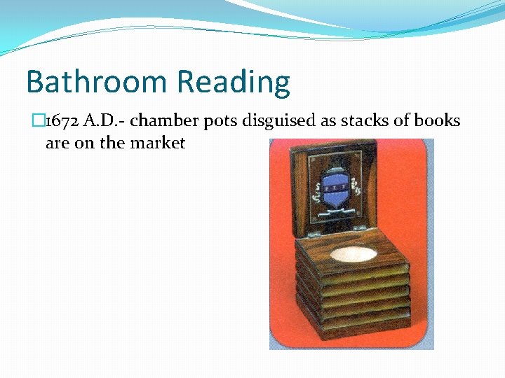 History of the Toilet Noah Tennison Period 1