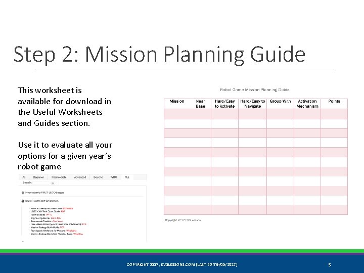Developing a Mission Strategy BY SANJAY AND ARVIND