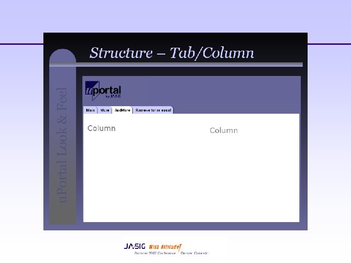 u Portal Presentation Layer For FLUID Summit September