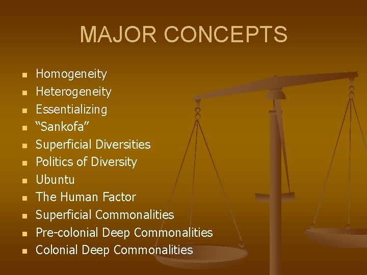 MODULE 2 SANKOFA REINVENTING AFRIKA A Focus on