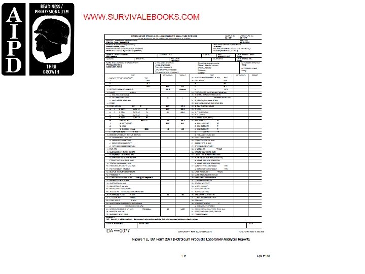 LESSON 1 IDENTIFY LABORATORY REFERENCES REVIEW DA FORM