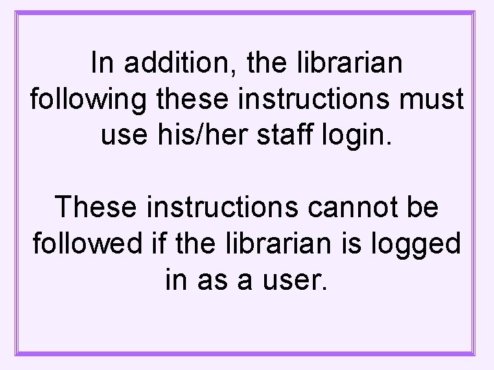 Adding New Serial Records A tutorial for librarians