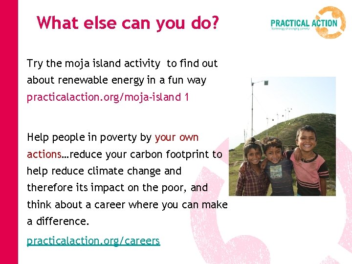 Energy and the Millennium Development Goals How important