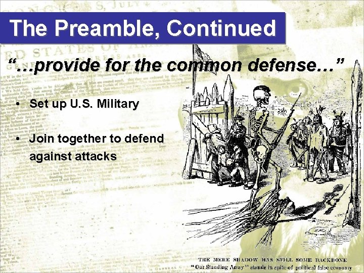 The Preamble We the People Originally meant Today