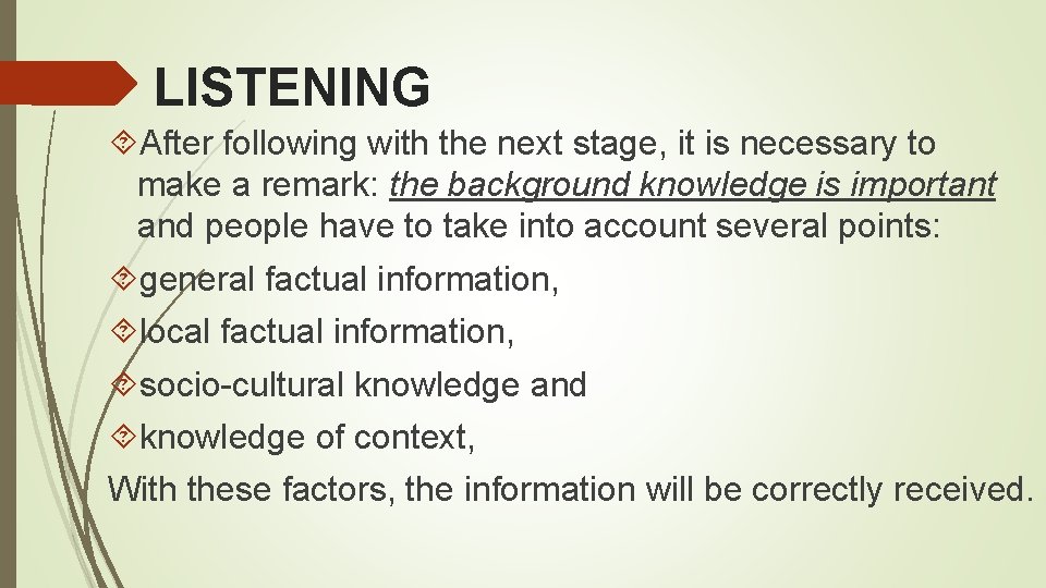 TEFL Listening and Speaking Emine BALA Introduction Guidelines