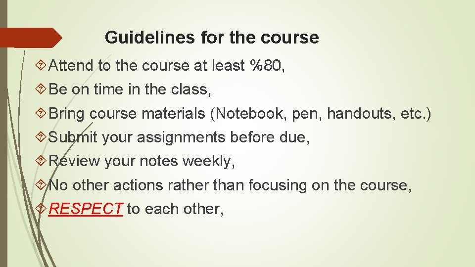 TEFL Listening and Speaking Emine BALA Introduction Guidelines
