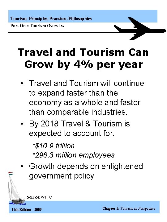 Tourism Principles Practices Philosophies Part One Tourism Overview