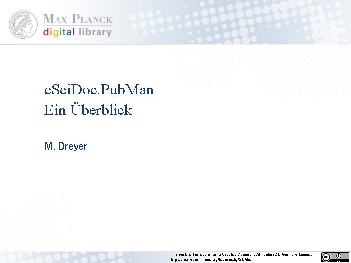 e Sci Doc Pub Man Ein berblick M