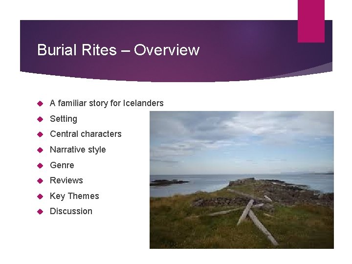 INLNA Reads presents Burial Rites BY HANNAH KENT