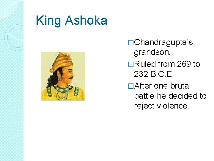Buddhism and the First Unification of India History