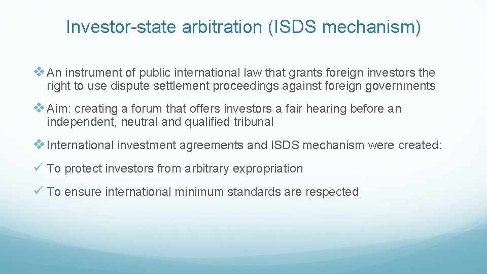 INVESTMENT ARBITRATION ISSUES AND SOLUTIONS DR EMMANUEL OPOKU