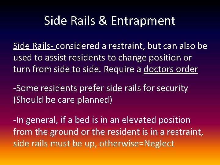 Lesson 6 Objectives Fire Other Safety Concerns 1