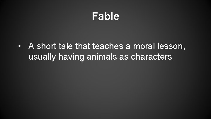 Introduction to Animal Farm Important Terms Allegory A