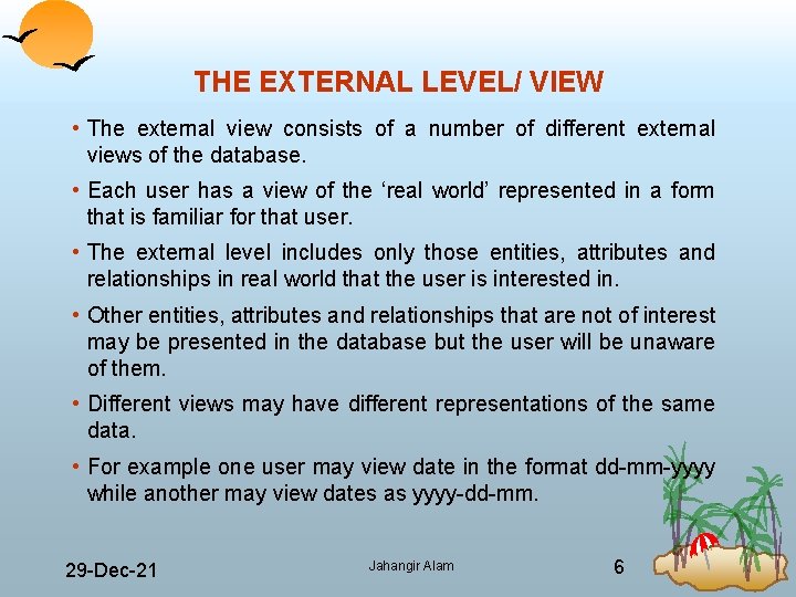 Database Architecture An early proposal for a standard