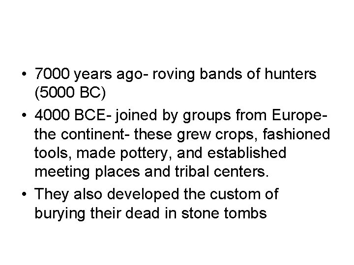 History of Britain 5000 55 BC Stonehenge 2200
