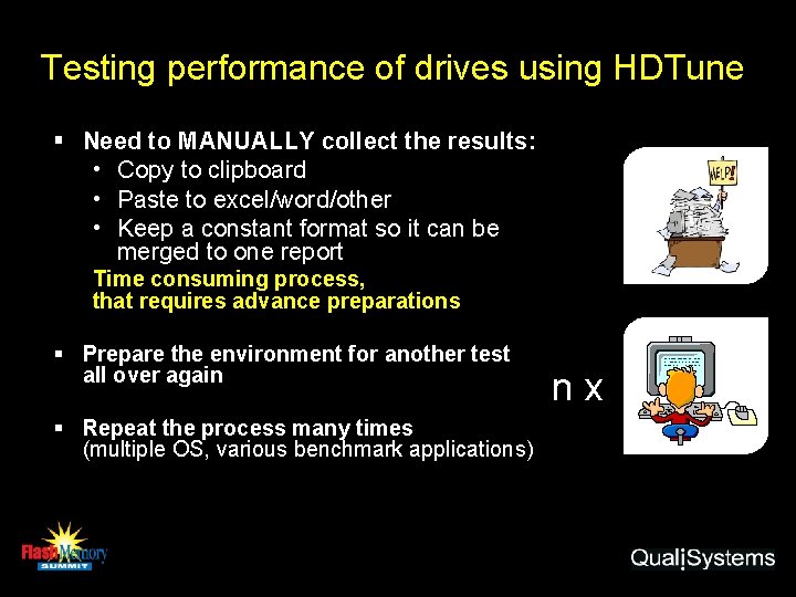 Accelerating Benchmark Testing Through Automation Ilana Golan Technical