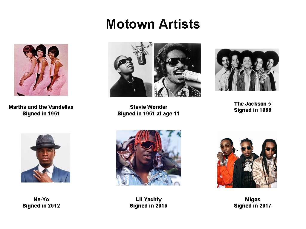 Motown Universal One of the most recognisable and