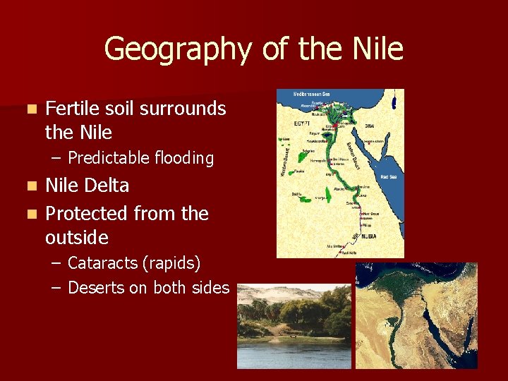 The Nile River Valley Ancient Egypt Essential Questions