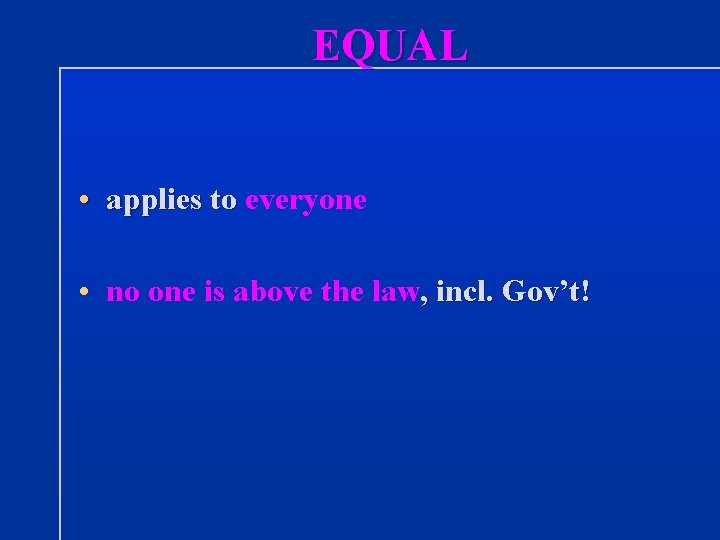 RULE OF LAW Unit 1 RULE OF LAW