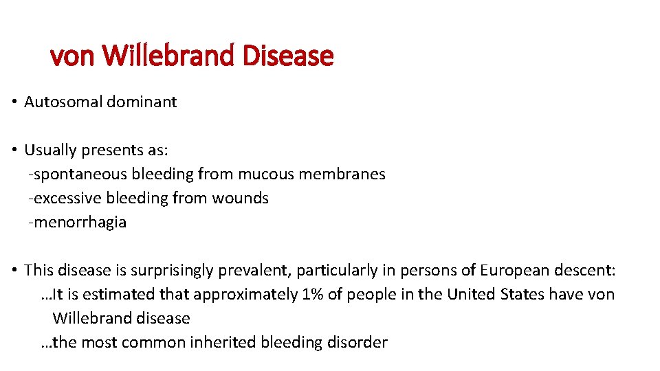 Congenital bleeding disorders Ali Al Khader M D