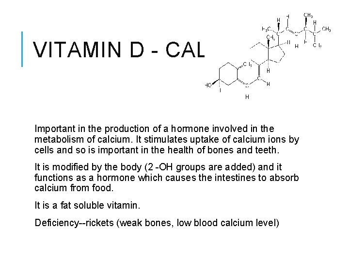 MACRO AND MICRO NUTRIENTS B 5 1 OUTLINE