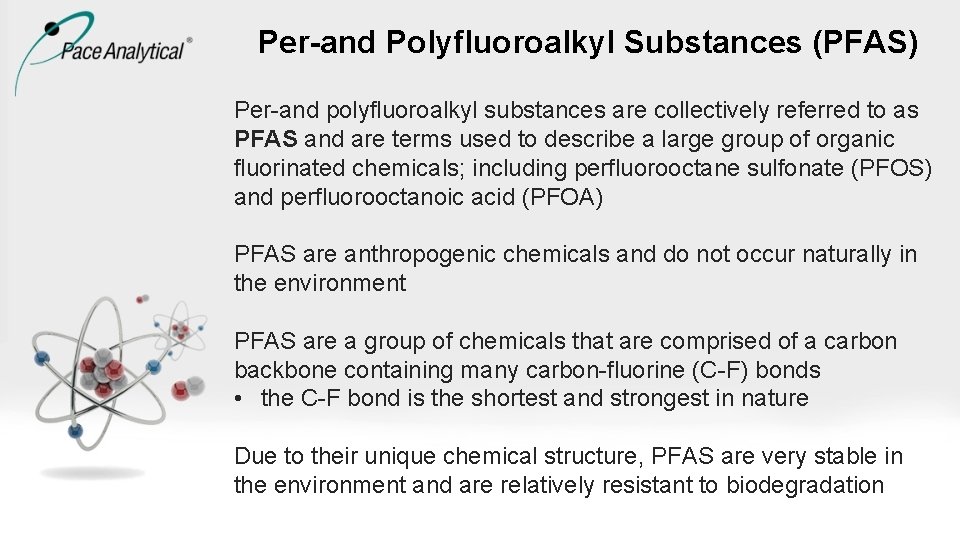 Overview of Perand polyfluoroalkyl substances PFAS History Sources