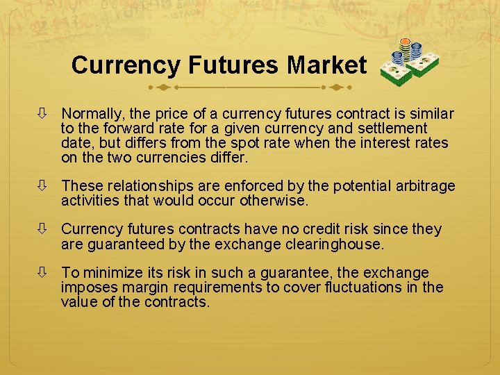 Chapter 5 Currency Derivatives Chapter Objectives To explain