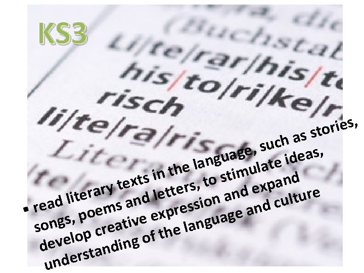 Making sense of the new curriculum Ann Swarbrick