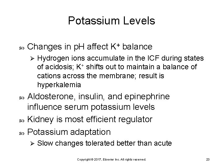 Chapter 5 Fluids and Electrolytes Acids and Bases