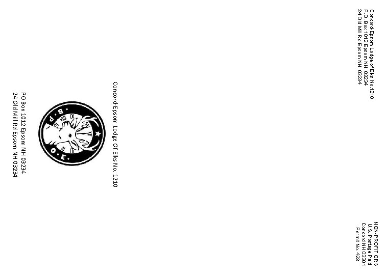 ConcordEpsom Lodge of Elks No 1210 P O