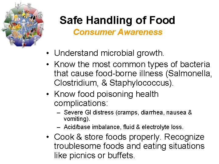 Food Issues Consumer Awareness By Jennifer Turley and