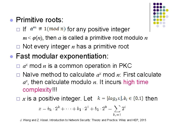 Chapter 3 PublicKey Cryptography and Key Management J