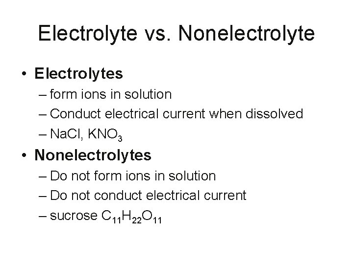 Aqueous Reactions and Solution Stoichiometry 4 1 General