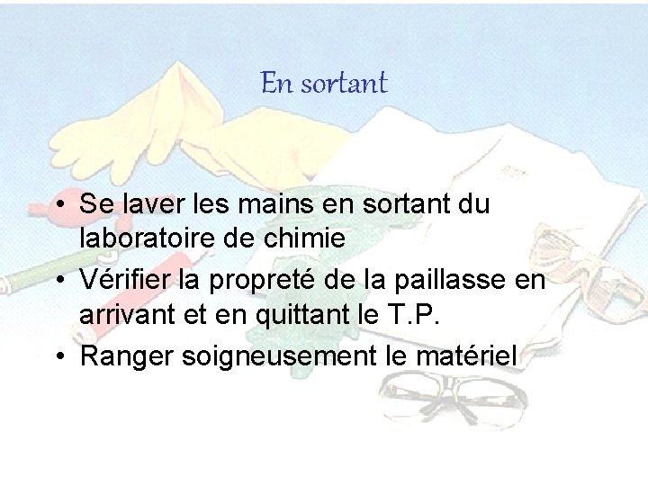 La scurit en laboratoire de chimie Jm Podvin