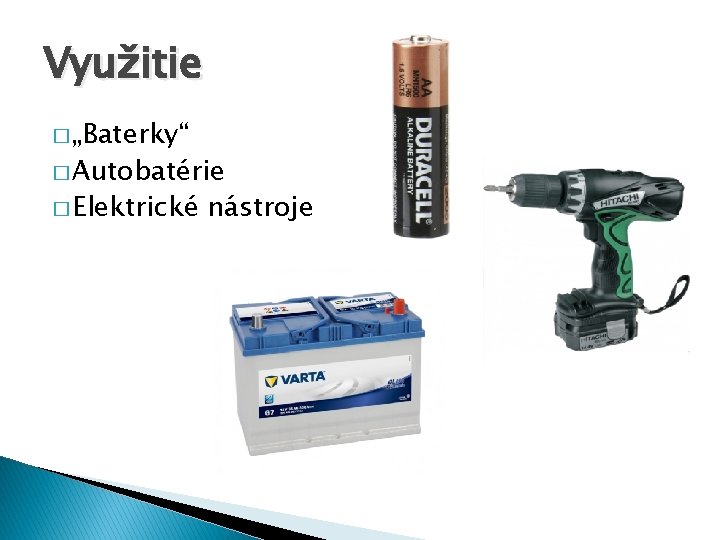 Prv batria zdroje elektrickho naptia Tom Baja III