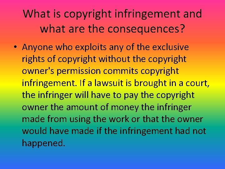 Copyright Assignment By Monashi Owens What is copyright