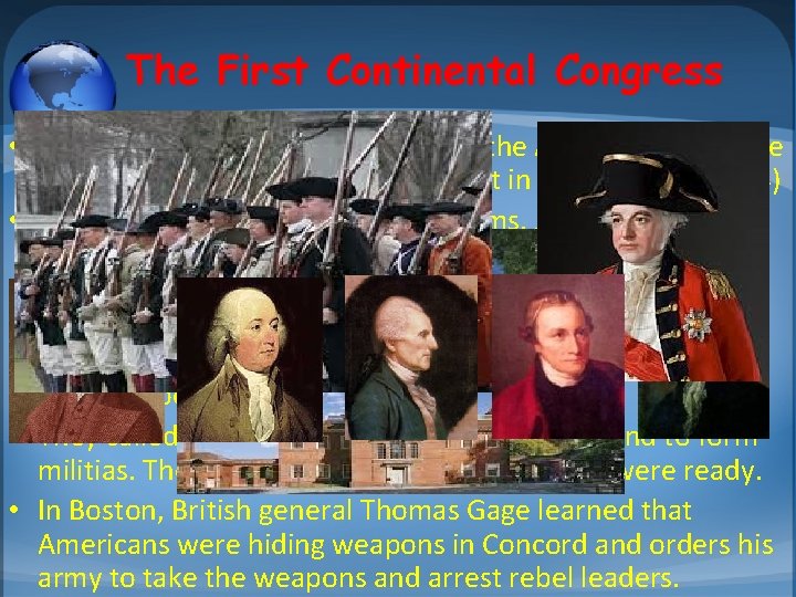 Road to Independence And the shot heard round