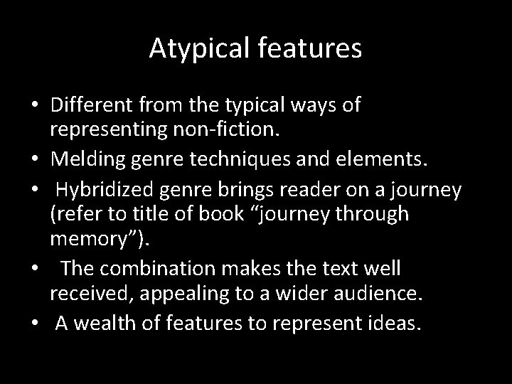 History and Memory The Fiftieth Gate Course criteria