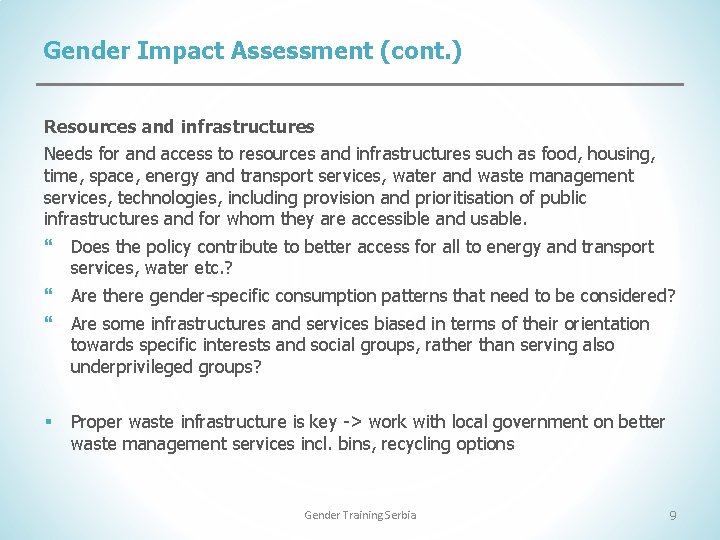 Online training session 29 1 2021 Approaches and