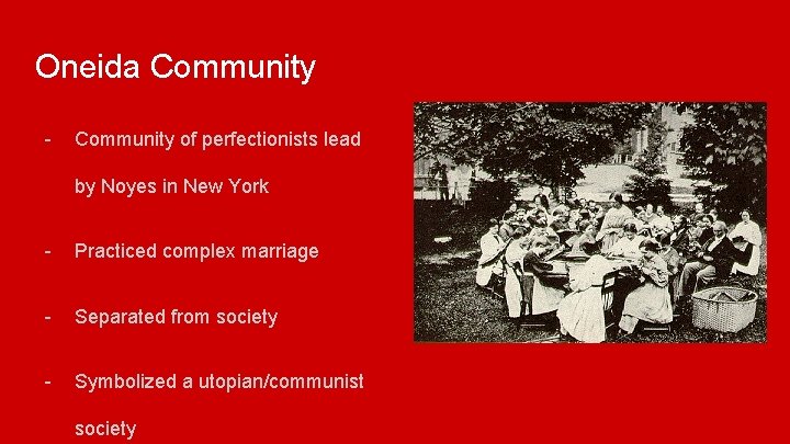 John Humphrey Noyes and Gender Roles By Oliver